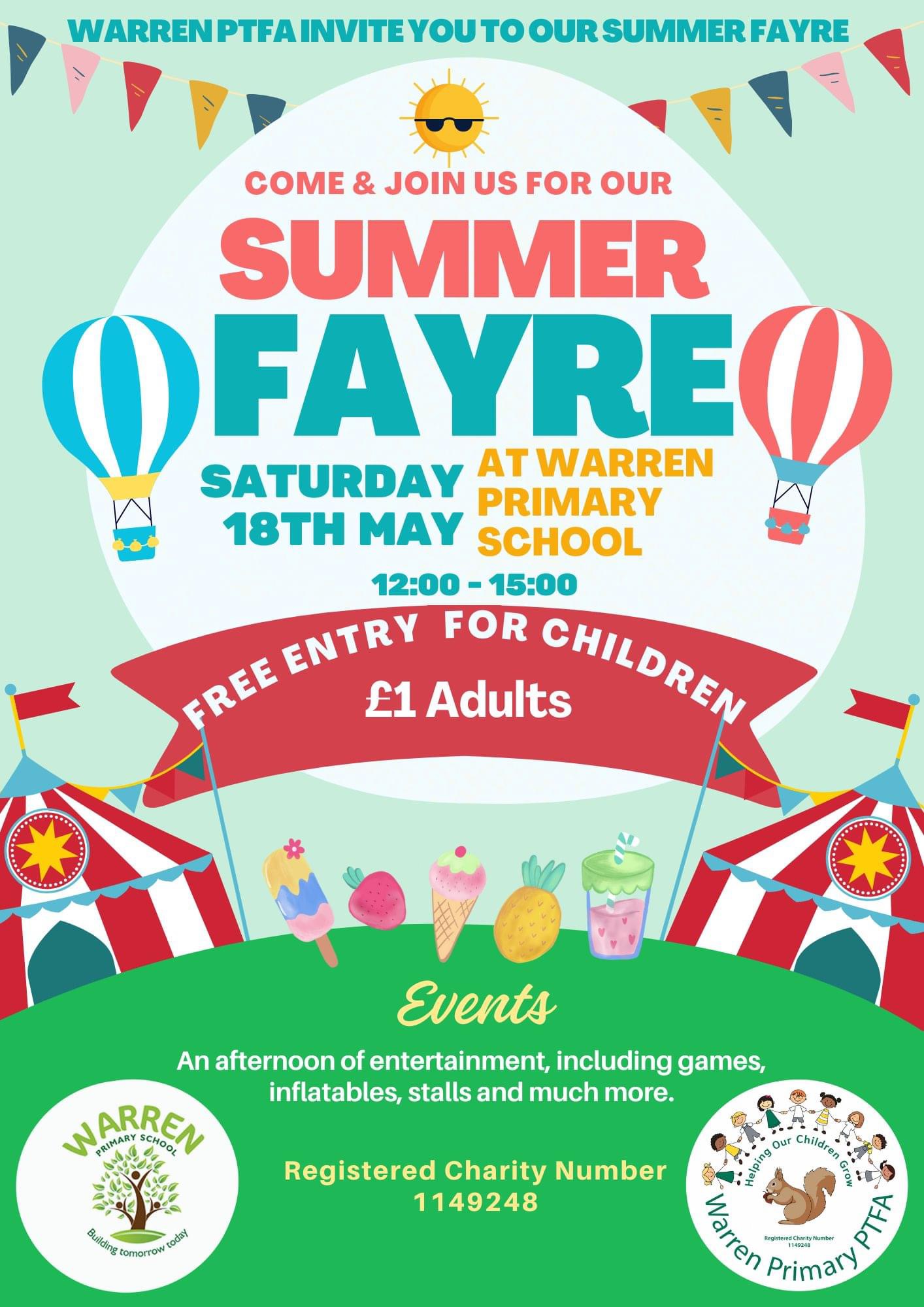 Warren Primary School - Events